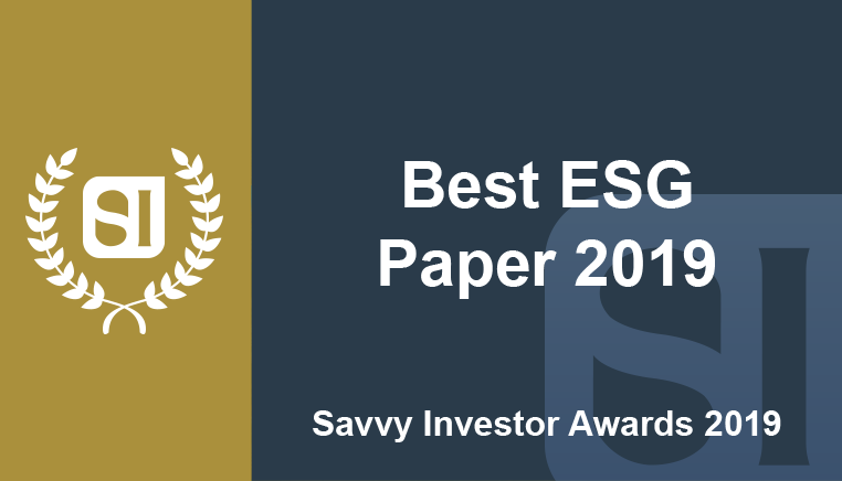 ESG Investing: the best white papers of 2019 | Savvy Investor